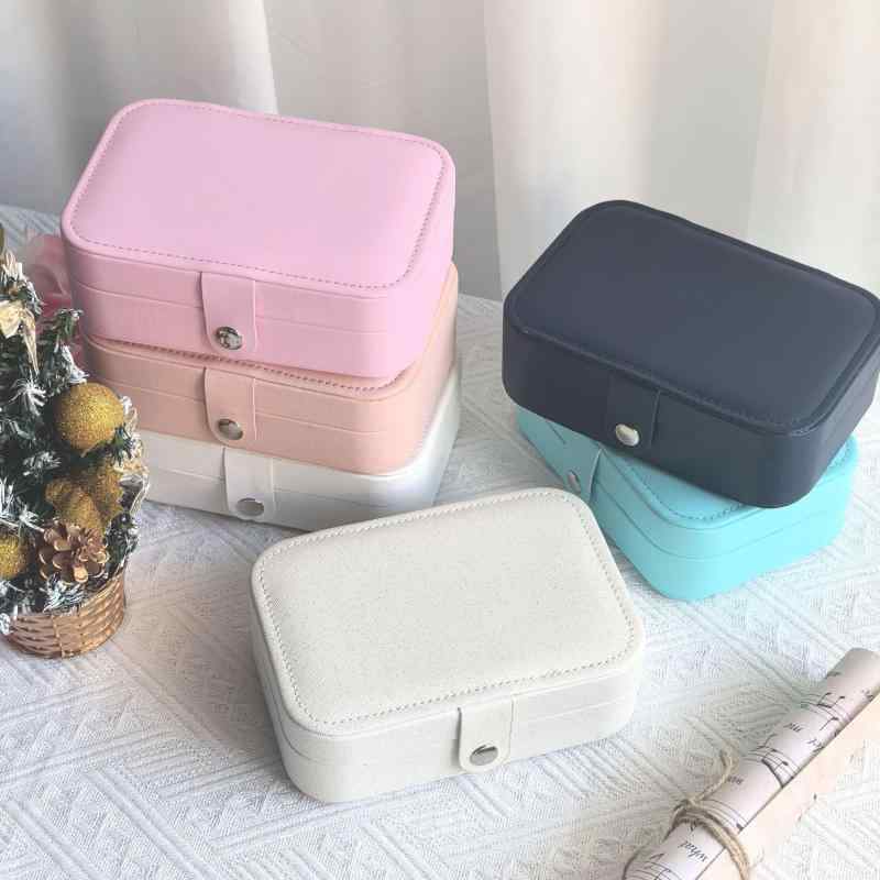 ・カテゴリ: ジュエリーボックス・素材: レザー・スタイル: 欧米風・硬さ: ハード・柄: 無地・サイズ: 約16.5cm×11.5cm×5.5cm・用途: 結婚祝い、旅行記念、社員向けギフト・カラー展開: ピンク、ブラック、ホワイト・機能...