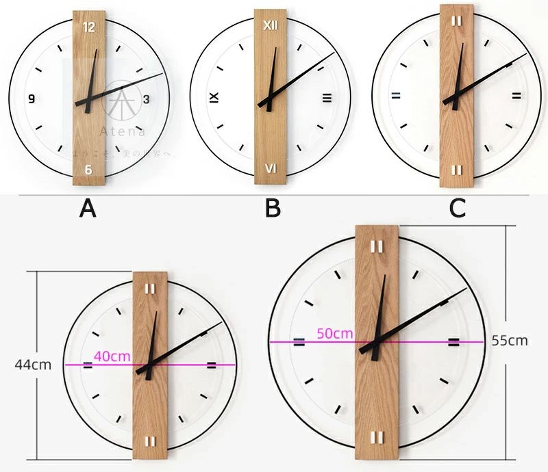 【商品名】■掛け時計 木製 時計 壁掛け 天然の木材 おしゃれ 高級感 かわいい 北欧人気 音がしない 静か 静音 見やすい ウォールクロック モダン インテリア時計 乾電池 寝室 リビング キッチン 子供部屋 リビング 新築祝い 掛時計 ...
