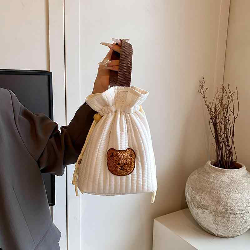 ・使用場面: 家庭用収納・素材: 綿・柄: 無地・デザイン要素: ステッチ、プリント・裏地素材: ポリエステル・カラー展開: シングルベア、マルチベア・機能: 収納可能・背負いシステム: 弧状ショルダーストラップ・使用場面: 家庭用収納・素...