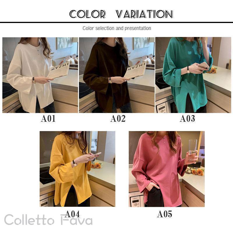 商品詳細:カラー:/A01/A02/A03/A04/A05サイズ:/M/L/XL/2XL注意：サイドスリットは、切りっぱなしデザインで縁のパイピングなしで、ナチュラル感とカジュアルを楽しめることができます。■商品説明抜け感があるシルエットが...