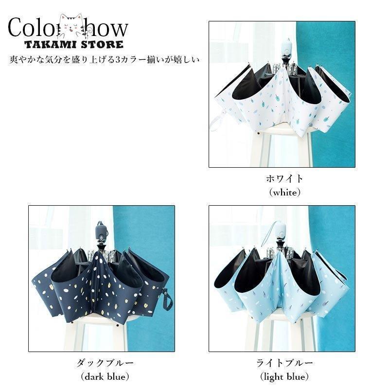 爆買 カラーはホワイト、ダックブルー、ライトブルーの3色。サイズはFサイズ。清楚な柄で夏にぴったり、実用性も抜群な晴雨兼用傘。ご参考下さい。 ◆size長さ 56cm直径 99cm重さ 約325g畳んだ時の長さ 27cm親骨：8本骨開閉：自...
