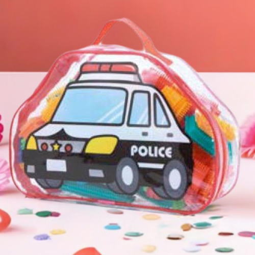 商品名 ペタペタブロックビニールバッグ入（パトカー） 品番 MA-50282PT 商品説明 ペタペタブロックは、楽しく遊びながらお子さまの創造力を育む知育玩具です♪ ◎小さなお子さまが安心して遊べる大きめサイズ！ なんでも口に運びやすいお子...