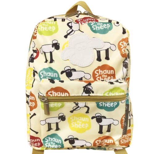 商品名 ひつじのショーン　ベビーリュック 作品名 ひつじのショーン 商品説明 ひつじのショーンのベビーリュックです！リュックのズレ落ちを防いでくれるズレ落ち防止ベルト付き！・ペットボトルやおむつ、おやつなど入れてお散歩やおでかけに持っていく...