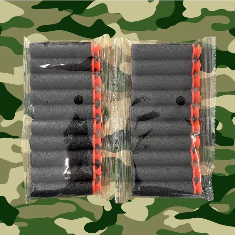 【対応トイガン種類】 TY-1127 ショットスター TY-1154 ダブルショットスター 当店取扱いトイガンシリーズ用の弾丸（スポンジ弾）のセットです。 本体付属分の予備弾としてご利用ください。