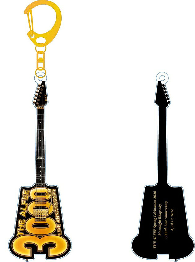 ESP Museumにて2026年9月7日～18日まで開催の、 「THE ALFEE 通算ライブ3000本記念ギター特別展示」 会場で販売商品の通販となります。 ----------------------- ■ サイズ 高さ：約105mm...