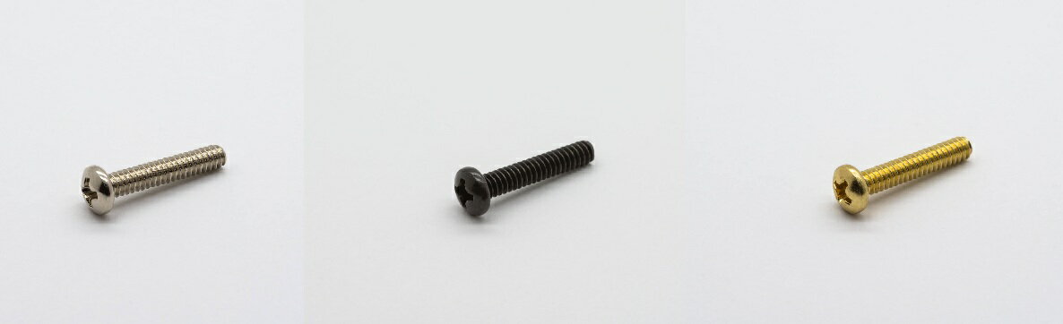 【ネコポス対応商品】 ＜ INCH＞ シングルコイル・ピックアップ用ビス、インチサイズ。CRLレバースイッチや、ダンカンピックアップのピックガードマウントに適合します。 サイズ:#6-32x3/4 入数:2本 ＜mm＞ シングルコイル・ピッ...