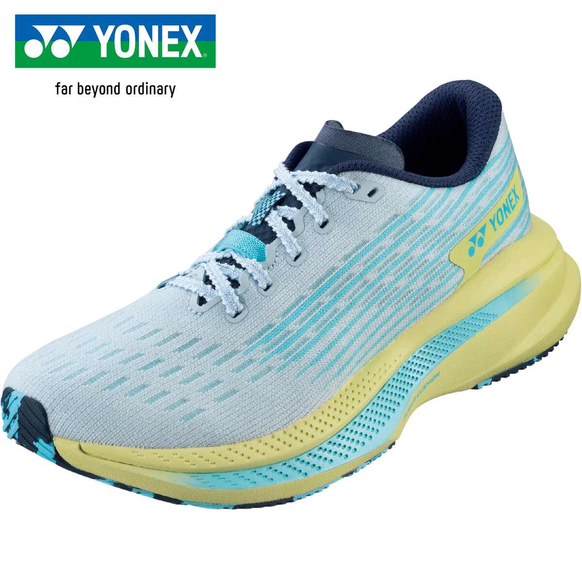 【パワークッション プラス】衝撃吸収性と反発性を併せ持つ衝撃吸収反発素材「パワークッション」がさらに進化。素材や形状の研究を重ね、従来の軽量性を維持しながら、衝撃吸収性28％アップ・反発性62％アップ（一般的な衝撃吸収材［EVA］との比較）...