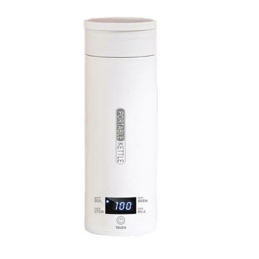 500ml 電気ケトル 携帯用 電気ポット 収納バッグ付き 45℃12H保温 ポータブル トラベルケトル 携帯湯沸かし器 旅行カップこの製品は日本で使用するには変換プラグが必要です。500ml 電気ケトル 携帯用 電気ポット 収納バッグ付き...