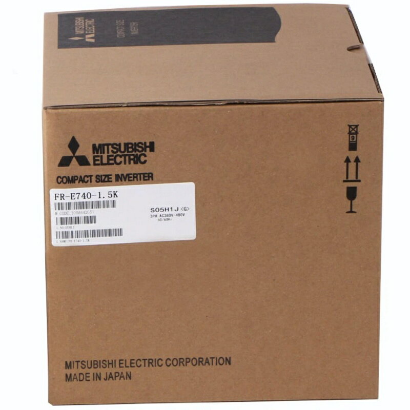 商品詳細 基本情報 商品名：FR-E740-1.5K 一般名称：FR-E740-1.5K 販売者：堀部　有紀 新品未使用 1 年保証（商品お受け取り後より適用）。 複数在庫ございます、同梱発送大歓迎です！ 発送詳細：全国一律送料無料、お届け...