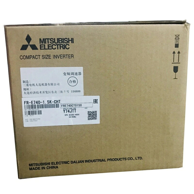 商品詳細 基本情報 商品名：FR-E740-1.5K-CHT 一般名称：FR-E740-1.5K-CHT 販売者：堀部　有紀 新品未使用 1 年保証（商品お受け取り後より適用）。 複数在庫ございます、同梱発送大歓迎です！ 発送詳細：全国一律...