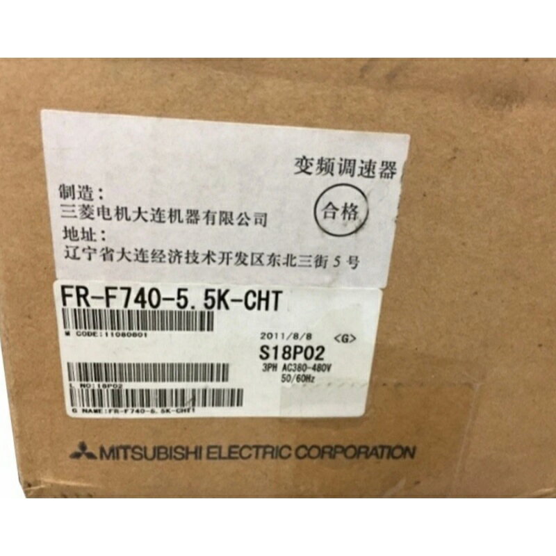 商品詳細 基本情報 商品名：FR-F740-5.5K-CHT 一般名称：FR-F740-5.5K-CHT 販売者：堀部　有紀 新品未使用 1 年保証（商品お受け取り後より適用）。 複数在庫ございます、同梱発送大歓迎です！ 発送詳細：全国一律...
