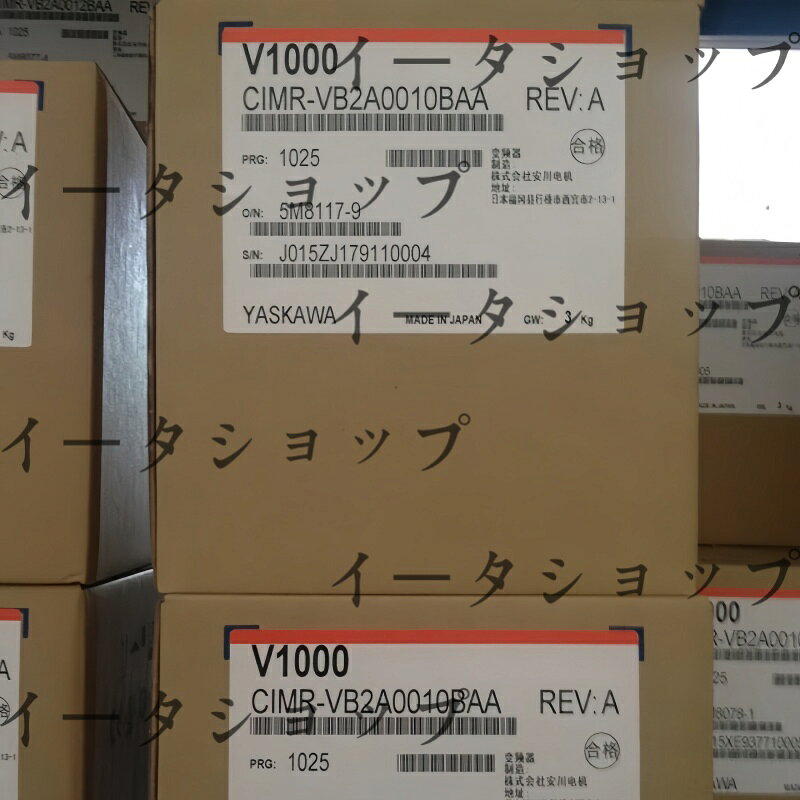 商品詳細 基本情報 商品名：CIMR-VB2A0010BAA 一般名称：CIMR-VB2A0010BAA 販売者：堀部　有紀 新品未使用 1 年保証（商品お受け取り後より適用）。 複数在庫ございます、同梱発送大歓迎です！ 発送詳細：全国一律...