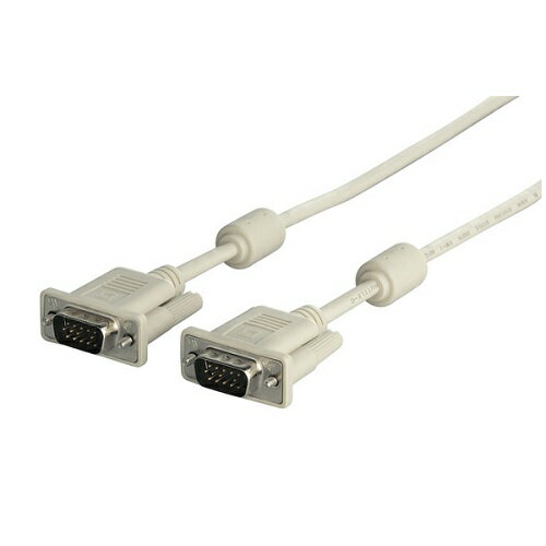対応機種:パソコン(VGA)とHD-D-Sub仕様(15ピン)のCRTや液晶ディスプレイ、液晶テレビ等 コネクター形状:HD-D-Sub15ピン(オス) HD-D-Sub15ピン(オス) ケーブル径:約4.5mm 本体寸法(ケーブル長):1...