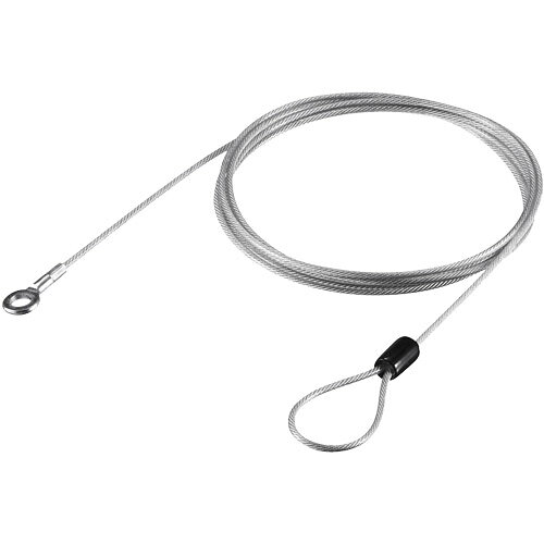 ●対応機種:スロットパーツと錠と組み合わせ●外形寸法:太さ2.2mm×長さ2m●質量:約35g●動作保証環境 結露なきこと:温度 0〜40℃、湿度 20〜80％●保証期間:保証 初期不良交換のみ。カギ＋ワイヤーを組み合わせることで、パソコン...