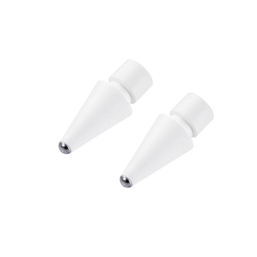 ●対応機種:Apple Pencil第1世代、第2世代 ●外形寸法:ペン先 約1.8mm ●材質:【本体】ポリアセタール、【ペン先】銅 ●セット内容:交換ペン先 2個、取扱説明書摩耗しにくい金属製で、Apple Pencilに近い形状の交換...
