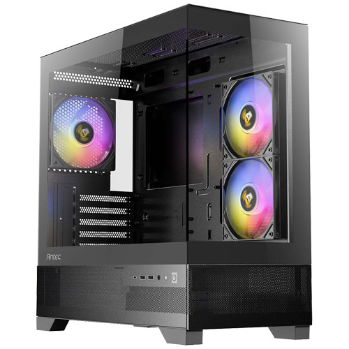 カラー:ブラック 3.5 / 2.5インチシャドウベイ:1 3.5インチ専用シャドウベイ:1 2.5インチ専用シャドウベイ:1 拡張スロット:5 拡張カードスペース:最大415 mm まで ※搭載する拡張カードの位置や大きさによってはPSU...