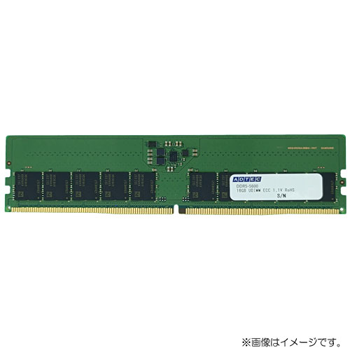 仕様:16GB (1Rx8) 搭載メモリ:DDR5-5600 / PC5-5600 (* PC5-44800) エラーチェック機能:あり（Cyclic Redundancy Check） スピード:44.8GB/s 準拠規格:JEDEC 形...