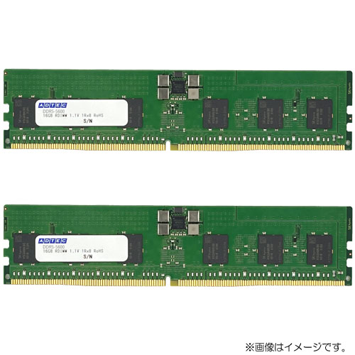 仕様:80bit 16GB(1Rx8)×2枚組 搭載メモリ:DDR5-5600 / PC5-5600 (* PC5-44800) エラーチェック機能:あり（Cyclic Redundancy Check） スピード:44.8GB/s 準拠規...