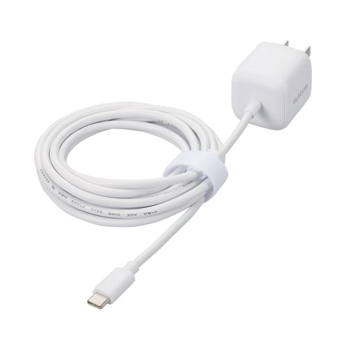 ＜スペック＞ ●対応機種:USB Type-CプラグからUSB Power Delivery (20W)の規格内で充電可能な機器 ●定格入力電圧:AC100V～240V、50Hz/60Hz ●定格入力電流:0.7A ●定格出力電力:20W ...