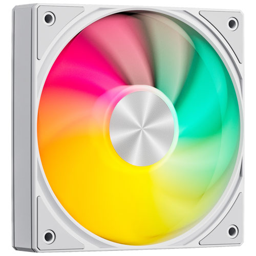 カラー:ホワイト LED:対応 サイズ:120 x 120 x 25 mm（D×W×H） 本体重量:約160 g ファン ブレード数:9枚 ファン ファンコネクタ:4ピン、ARGB 5V 3ピン ファン RGB LEDコネクタ:対応 ファン...