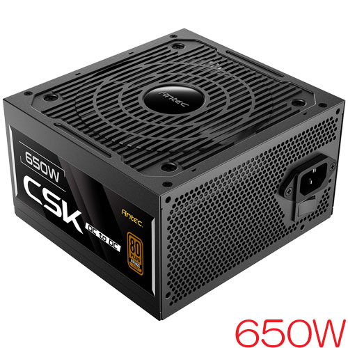 出力:650 W 規格:ATX 12V 2.52 モジュラータイプ:ノンモジュラー 搭載ファン:120 mm静音ファン 保護回路:過電流保護回路(OCP)過電圧保護回路(OVP)、ショート防止回路(SCP)、過負荷保護回路(OPP)、低電圧...