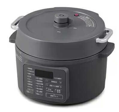 ■圧力調理でいつもの調理時間を短縮、本格料理も簡単に調理できる電気圧力鍋 共働き世帯にぴったりの3L、グリル鍋としても使える2WAYタイプでお鍋もできます。6種類の自動メニュー搭載で普段作る料理が、ボタン1つで簡単に作れます。6種類の手動メ...