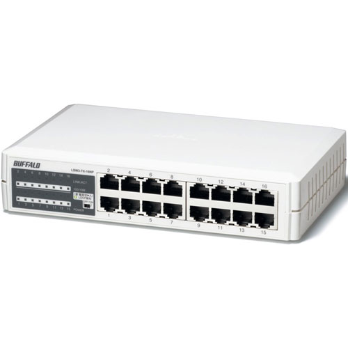 ＜スペック＞ ●対応機種:IEEE802.3、 IEEE802.3u、IEEE802.3x対応機器 ●準拠規格:IEEE802.3 (10BASE-T)、IEEE802.3u (100BASE-TX)、IEEE802.3x (Flow Co...