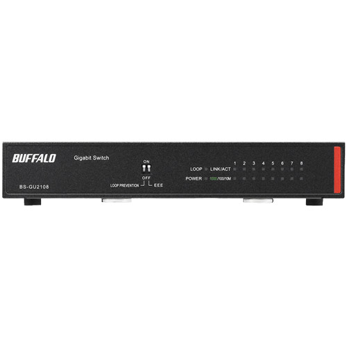 ＜スペック＞ ●対応機種:IEEE802.3、 IEEE802.3u、IEEE802.3ab、IEEE802.3x対応機器 ●19インチラックマウント:別売の19インチラックマウントキットBIJ-RMK-1Uの購入で対応 ●準拠規格:〔IE...