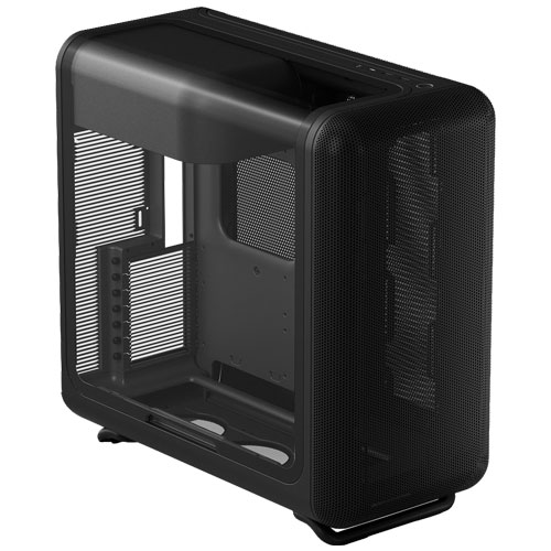 カラー:ブラック 左サイドパネル:曲面ガラス 3.5インチベイ:1 2.5インチ共用シャドウベイ:2 拡張スロット:7 拡張カードスペース:最大430 mm 対応CPUクーラー高さ:最大170 mm 搭載電源:無し 対応電源:ATX規格電源...