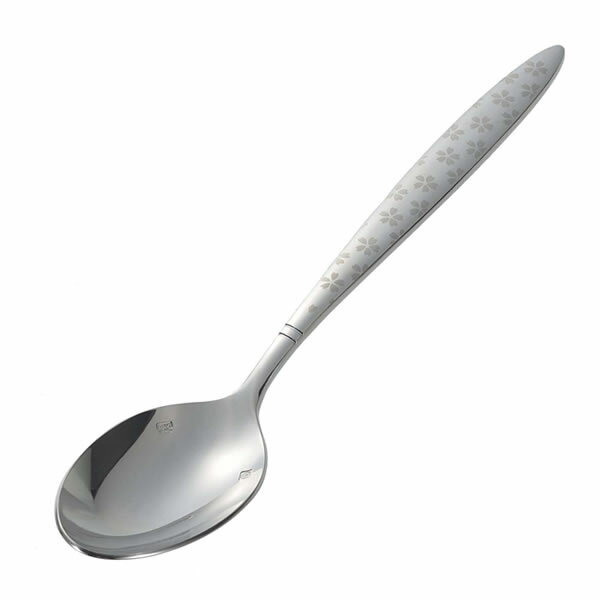 商品名トーダイ パッシー 舞桜 白 デザートスプーン 商品説明レーザーマーキング仕様。レーザーマーキングとは・・・各媒質のレーザー光を加工対象物に照射させ、表面を加工することです。 溶かす、焦がす、剥離する、酸化させる、削る、変色させる等の...