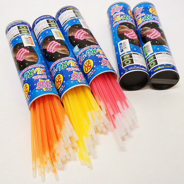 ■光るブレスレット　単色50本セット　●縁日用品・模擬店用品【商品番号】No.1316光るブレスレット　単色50本セット　　グリーンNo.1317光るブレスレット　単色50本セット　　ブルーNo.1318光るブレスレット　単色50本セット　...