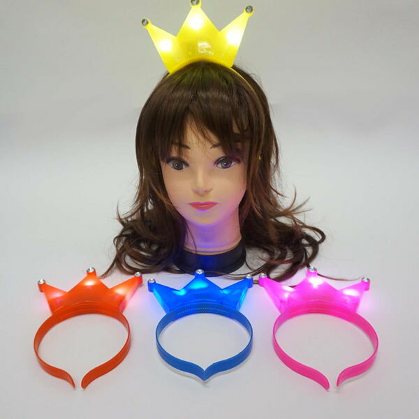 光るクラウンカチューシャ　10個(＋予備2個) 【商品番号】No.21847 【商品説明】縁日やお祭りの景品のプレゼントにぴったりの、光るおもちゃ・玩具です。かわいいネコ型のカチューシャは、女の子に大人気！ スイッチを押すと、光り方が3パタ...