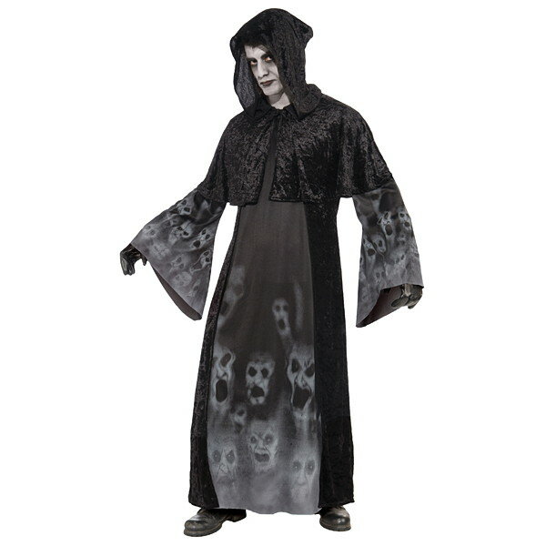 ハロウィンコスチューム　フォーゴットンソウルズ　Ad Forgotten Souls - Std 【商品番号】No.24286 【商品説明】パーティーや仮装、ハロウィンなどに使えるコスチューム（衣装）です。 【セット内容】ローブ、フード付き...