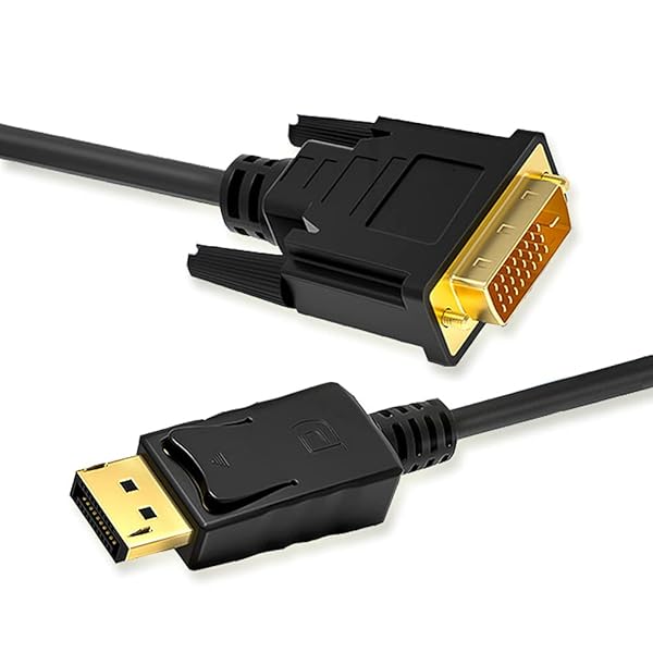 DP-DVI 変換ケーブル 変換 アダプター モニター 多機能 変換ハブ プロジェクター 1.8m 内臓1080Pフ HD(Full HD)対応 DP（オス）-DVI（オス） 金メッキコネクターブランド色モデル商品説明【商品概要】【DP-D...