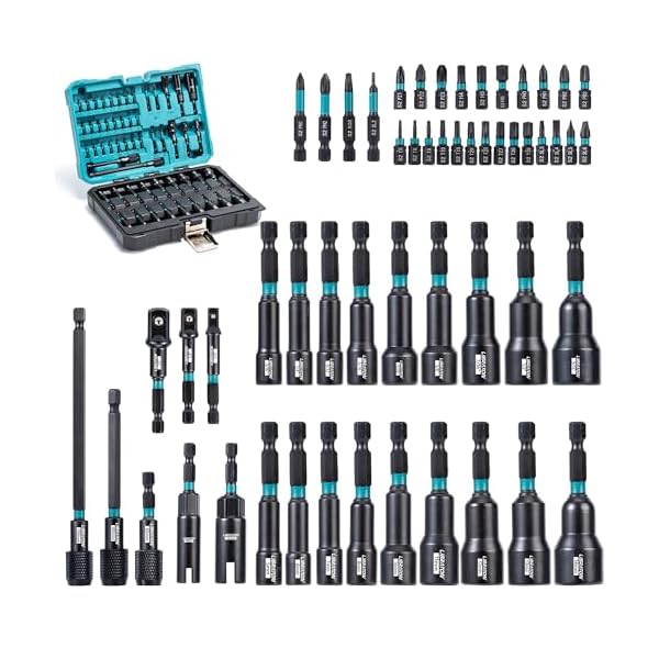 インパクトドライバー用ソケット 54点セット ソケットビットセット 電動ドライバービット ソケットアダプター ビットホルダー 蝶ネジソケット エクステンションバーブランド色モデル-[UNSPECIFIED]商品説明【商品概要】【セット内容】...