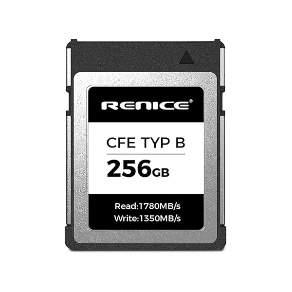 CFexpress Type B 256GB 高性能 メモリーカード 最大読み出し1780MB/s 最大書き込み1350MB/s PCIe Gen3.0x2 NVMe 1.3 超低消費電力 4K/6K/8K録画対応 for EOSR3 R5...