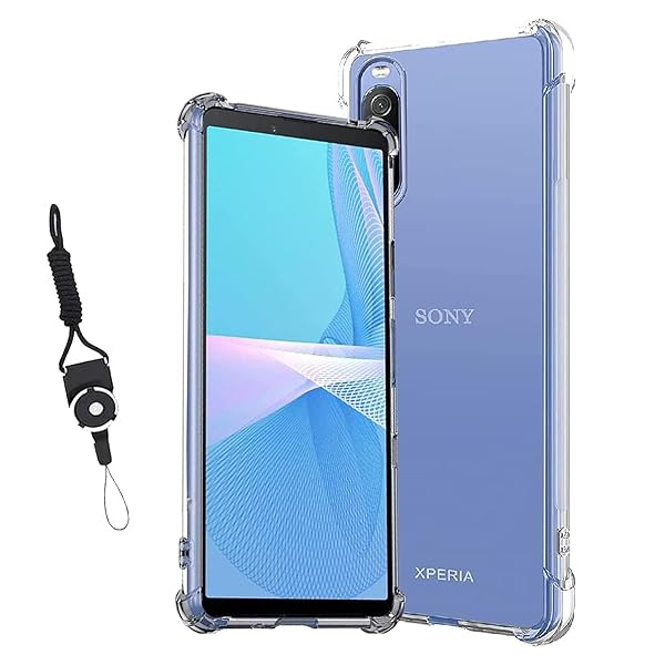 FOR Xperia 10 III 用の ケース クリア ケース For エクスペリア 10 マークスリー 用の カバー TPU 保護ケース 耐摩 軽量 落下防止 黄変防止 柔らかい手触り 衝撃吸収 保護カバー背面 シェル クバー ソフト ...