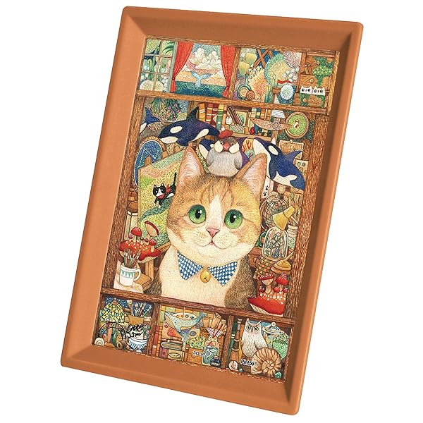 ピントー 80ピース ミニパズル プラ製ジグソーパズル【棉花獅＿花猫の宝物室】(8X10cm)子供大人 破片なし カチっとハマる[Q1171]ブランド色棉花獅＿花猫の宝物室モデルQ1171商品説明【商品概要】【世界最先端な素材】丈夫・破片な...