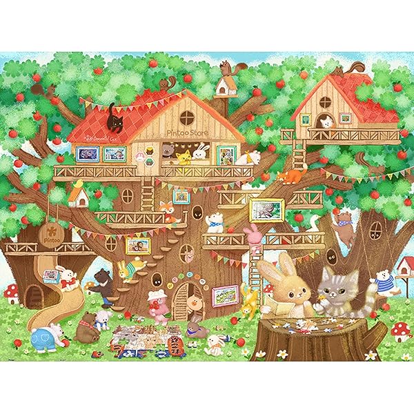 ピントー 1200ピース プラ製ジグソーパズル【喵伊＿パズルクラブ】(45X59cm)大人向け難しい 破片なし カチっとハマる[H3748]ブランド色喵伊＿パズルクラブモデル商品説明【商品概要】【世界最先端な素材】丈夫・破片なし・防水加工→...