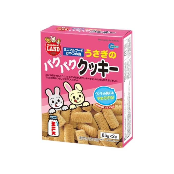 【商品説明】ミルク・カルシウム・ビタミンを配合し、少しかために焼きあげたクッキーです。　【原材料】小麦粉、砂糖、ショートニング、脱脂練乳、ホエイパウダー（乳製品）、にんじんパウダー、米胚芽、大豆醗酵抽出物、食塩、膨張剤、炭酸Ca、香料、乳化...