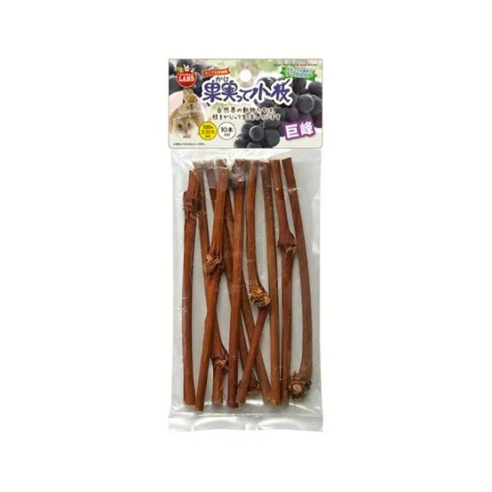 【商品説明】美味しい果実の代表格「巨峰」の小枝を楽しめます。　【原材料】天然木　巨峰の小枝