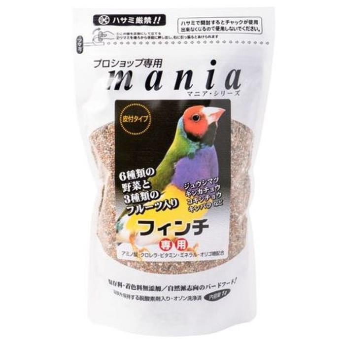 【商品説明】フィンチ類専用。アミノ酸、クロレラ、ビタミン、ミネラル、オリゴ糖配合で、小鳥の健康を維持、増進。　【原材料】ヒエ、赤アワ、シード、アワ、エゴマ、ニガシード、ボレー粉、野菜顆粒（ケール、大麦若葉、モロヘイヤ、カボチャ、ニンジン、チ...