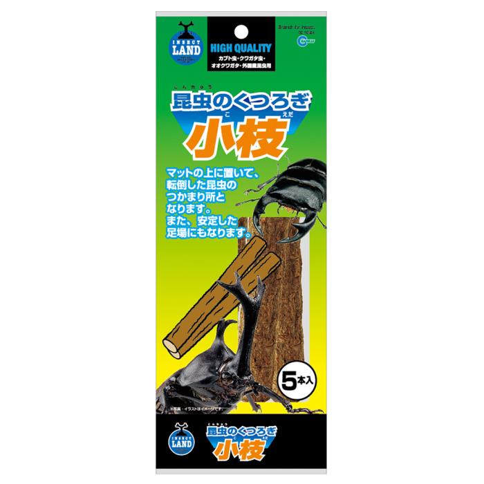 【商品説明】昆虫の転倒防止、足場やつかまりどころとして　【原材料】木