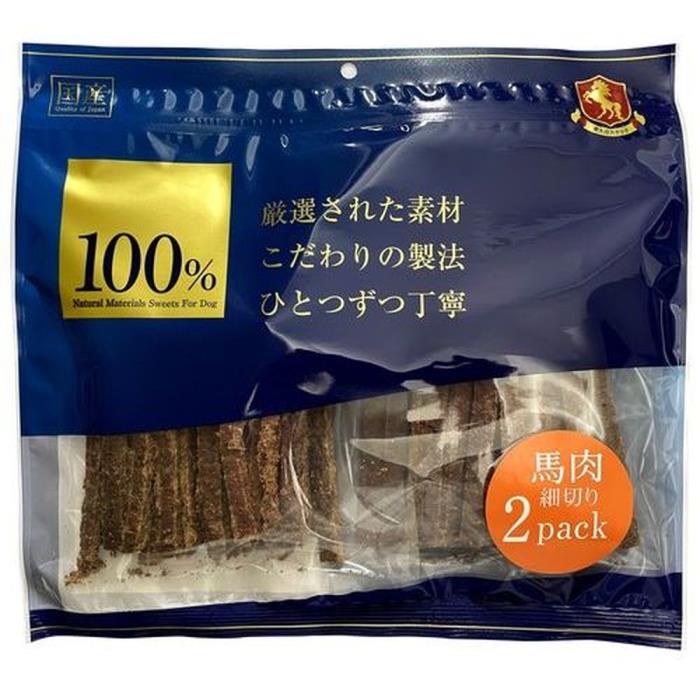 【商品説明】厳選素材の旨味を閉じ込める独自製法、そして自社工場で丁寧に仕上げるクオリティーの高い国産品質です。　【原材料】馬肉