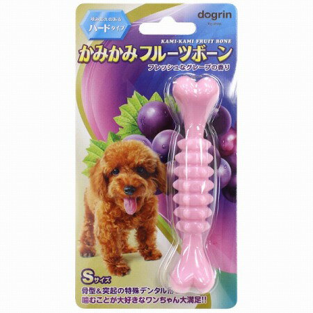 【商品説明】・噛み応えのあるハードタイプで、満足感のある噛み心地です。・楽しく遊びながら口内のお掃除や歯茎を刺激してマッサージ効果も得られます。・おいしそうな香りがたまらない、ワンちゃんが喜ぶフルーツフレーバーです。【原材料】ナイロン【栄養...