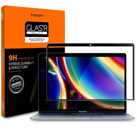 【対応機種】：MacBook Air 13"(2020/2019/2018)/ MacBook Pro 13"(2020/2019/2018/2017) 【薄い・強い・滑らか】 硬度9H以上で傷つきにくく、側面は曲面加工されており、滑らかな...