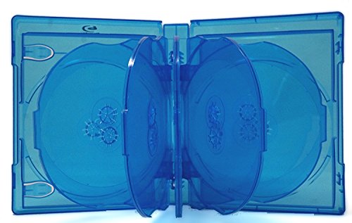 ・クリアブルー 12枚 FN-BDT12・・Size:12枚・27mm厚タイプ・ジャケット収納可能(透明フィルム付)・Blu-rayロゴ付(浮き彫りホットスタンプ)・高品質ポリプロピレン(PP)素材・12枚収納説明 27mm厚ブルーレイケー...