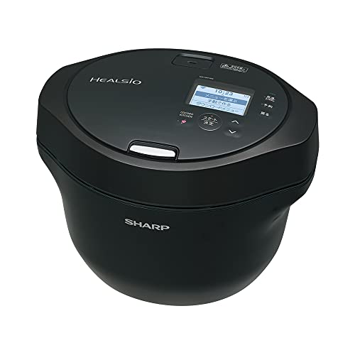 ブラック / 2~4人用・ブラック 中 / 2~4人用 KNHW16GB・量の目安：2〜4人分※ メニュー名表示 音声発話機能 無線LAN機能説明 水なし自動調理鍋 ヘルシオ ホットクック