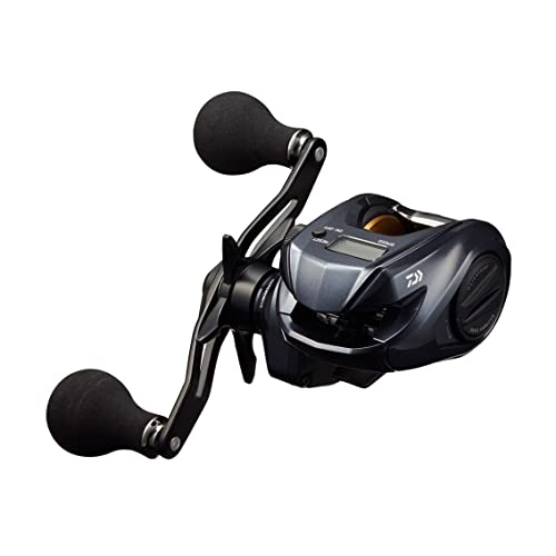 150-DH(右ハンドル)・ブラック 150-DH 00621069・・Style:150-DH(右ハンドル)・巻取り長さ(cm/ハンドル1回転)：70・ギア比：6.3 / 最大ドラグ力(kg)：5・自重(g)：215・標準巻糸量：PE(号...