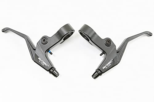 ブラック/小/RA-320DG・Color:ブラックSize:小・パッケージ個数:1・・マイクロヒーロー（MicrOHERO）のアルミ合金製軽量ブレーキレバー、RA-320DGの左右セット新品になります。・・本体、レバーともアルミ合金製で軽...